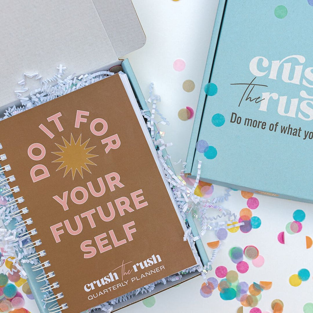 Crush the Rush Quarterly Planner