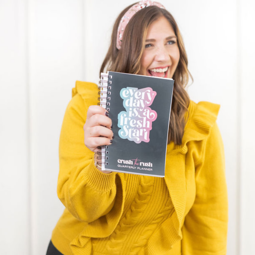Crush the Rush Quarterly Planner