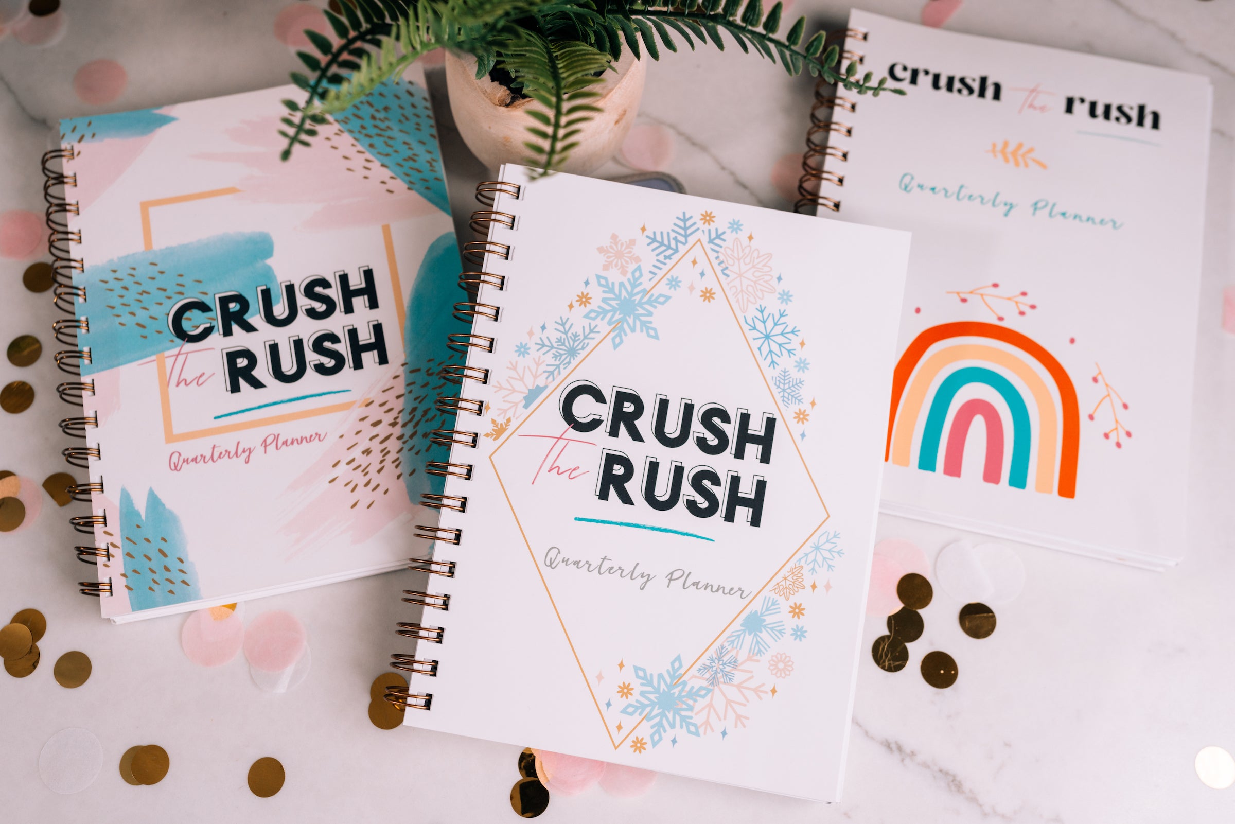 Crush the Rush Quarterly Planner